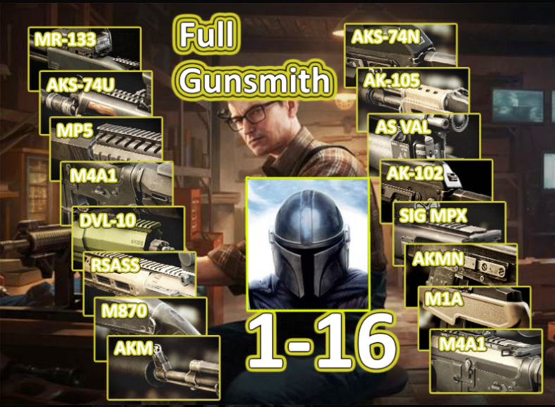 Buy Mechanic "Gunsmith" Quest Guns in ESCAPE FROM TARKOV Items - Offer ...