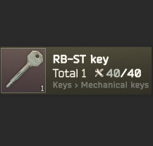 Buy RB-ST key (Flea Market Trade) in ESCAPE FROM TARKOV Items - Offer ...