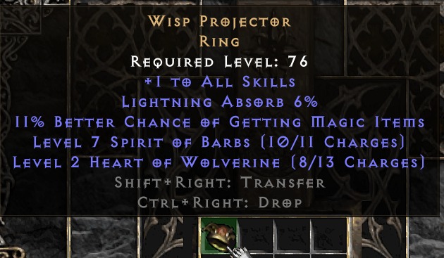 Buy WISP PROJECTOR ** NON-CORRUPTE in PROJECT DIABLO 2 Items - Offer ...