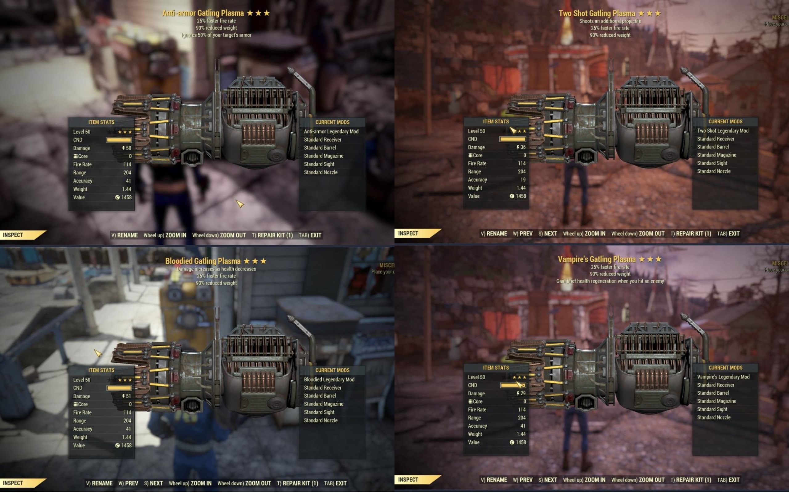 Buy Gatling Plasma + Flamer HEAVY in FALLOUT 76 Items - Offer #253219703