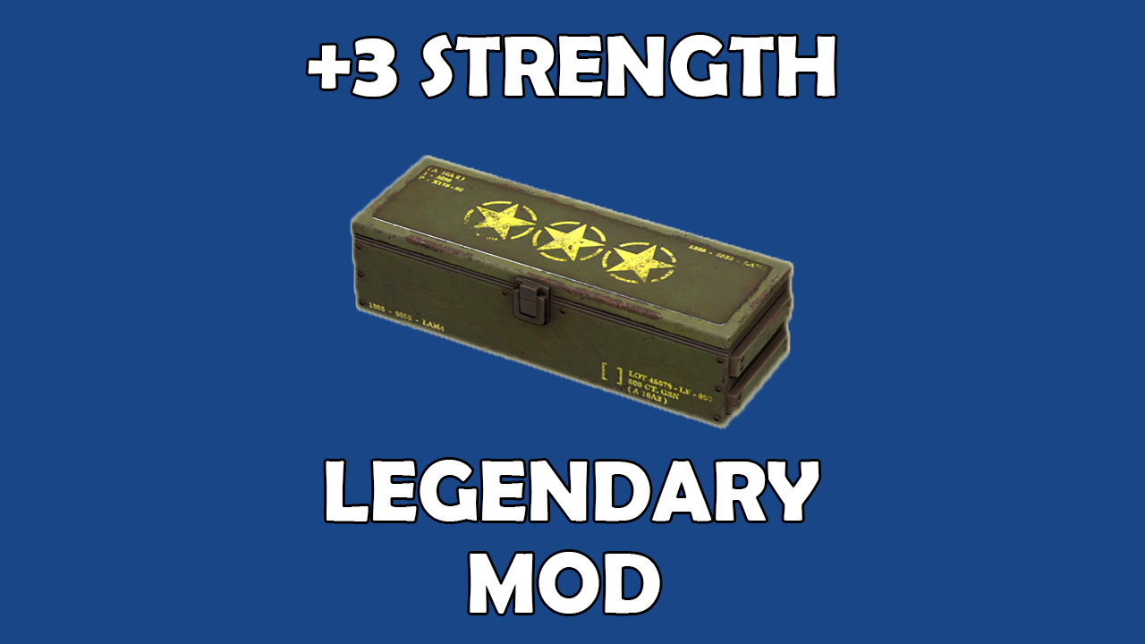 Buy [PS] Strength Legendary Mod (W in FALLOUT 76 Items - Offer #2518113671