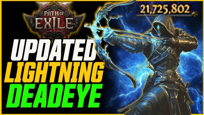 Buy LIGHTNING ARROW DEADEYE// MF S in PATH OF EXILE 2 Builds - Offer ...