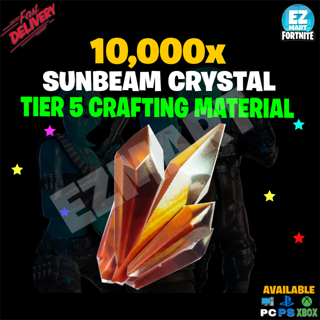 Buy 10,000x Sunbeam Crystal - [PC| in FORTNITE Items - Offer #2423779802