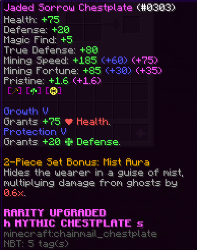 Buy JADED SORROW ARMOR & SHARK SE in MINECRAFT: HYPIXEL Items - Offer ...