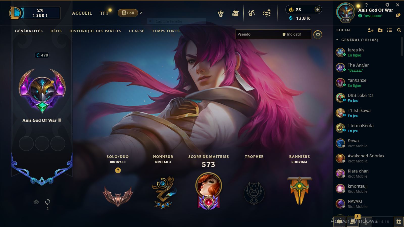 Buy [EUW] LOL SMURF ACCOUNT EUROPE in LEAGUE OF LEGENDS Top UP - Offer ...