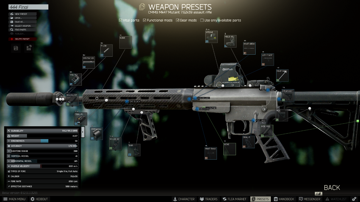 Buy 5x MK47 mutant! Best meta 7.62 in ESCAPE FROM TARKOV Items - Offer ...