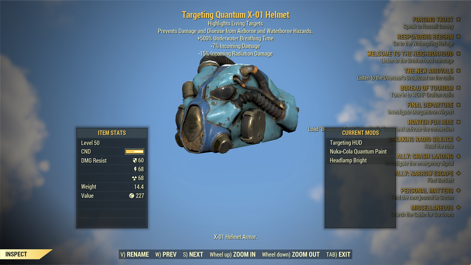 Buy Vanguard's Cavalier X-01 Power in FALLOUT 76 Items - Offer #2430886402