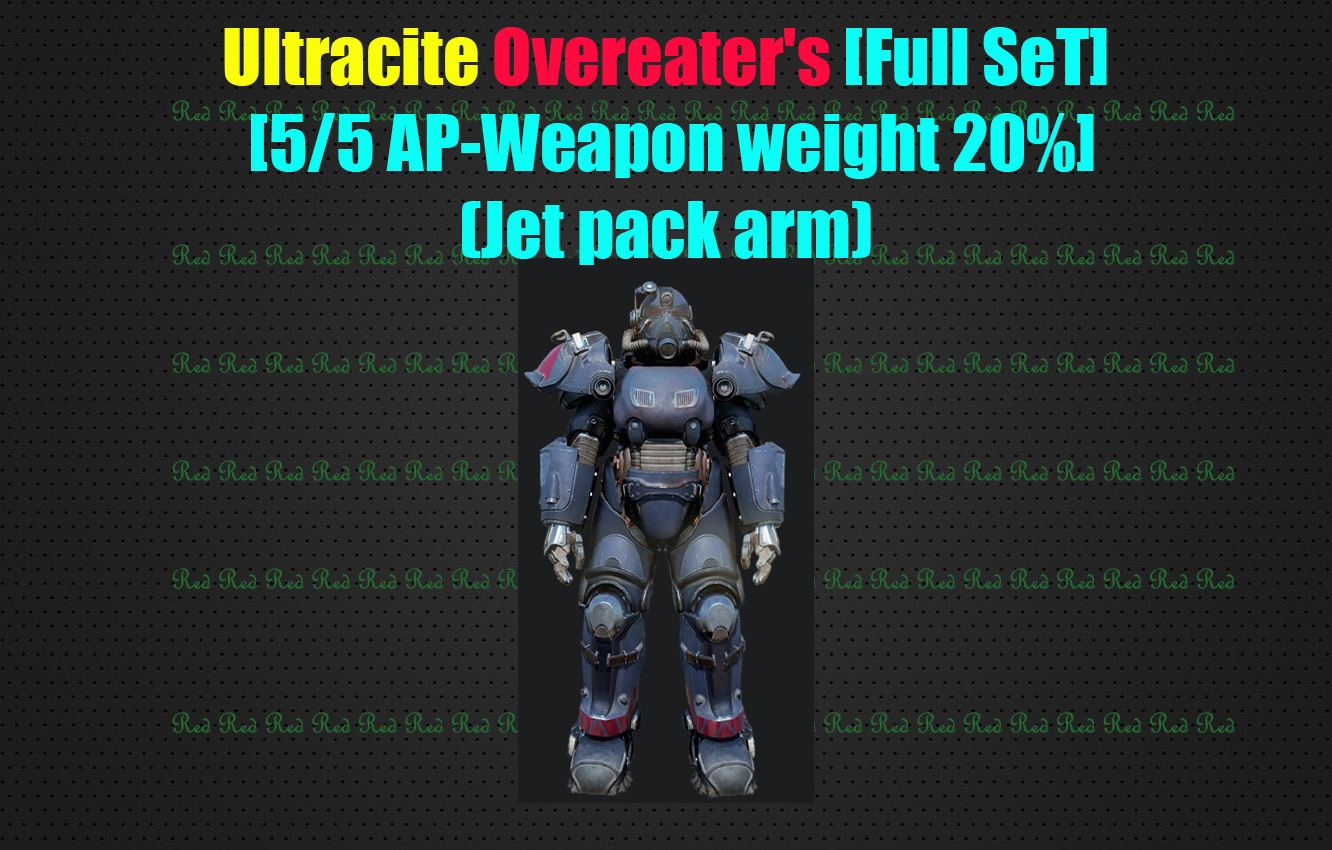 Buy Ultracite Overeater's [Full Se in FALLOUT 76 Items - Offer #2510789114