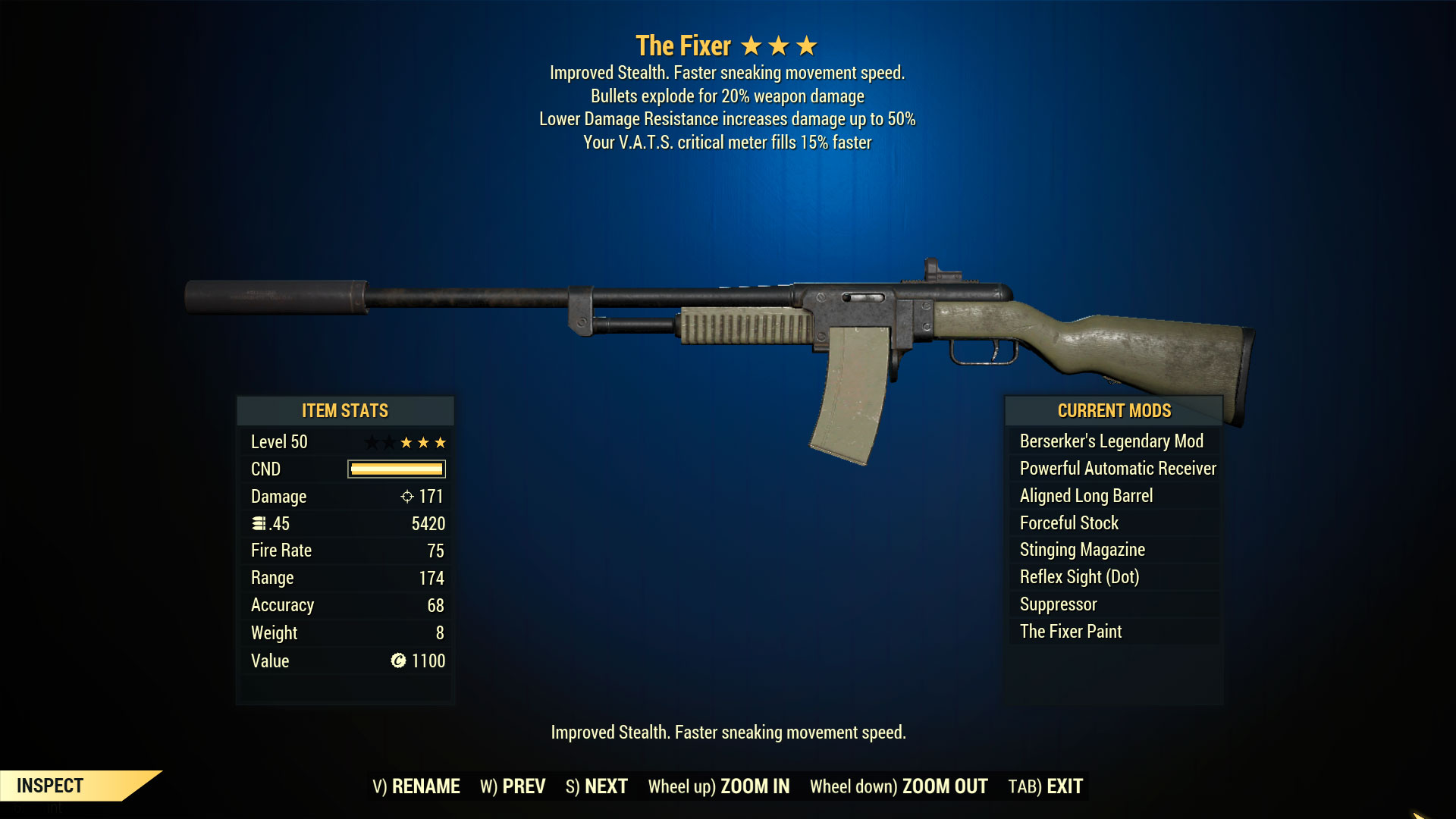 Buy Berserker's Explosive The Fixe in FALLOUT 76 Items - Offer #2536432780