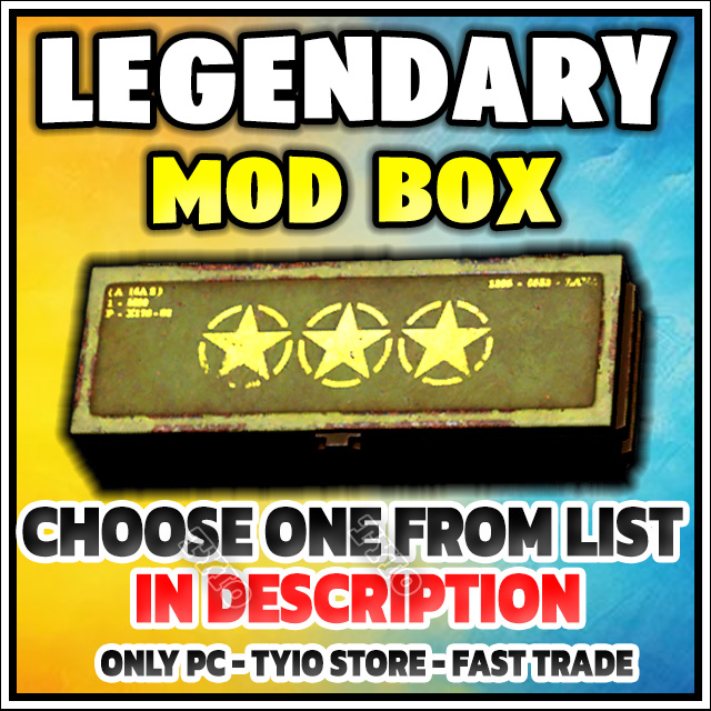 Buy ANY LEGENDARY MODS [for choos in FALLOUT 76 Items - Offer #253372679