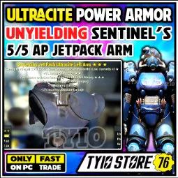 Buy Unyielding Ultracite Sentinel in FALLOUT 76 Items - Offer #2522078111