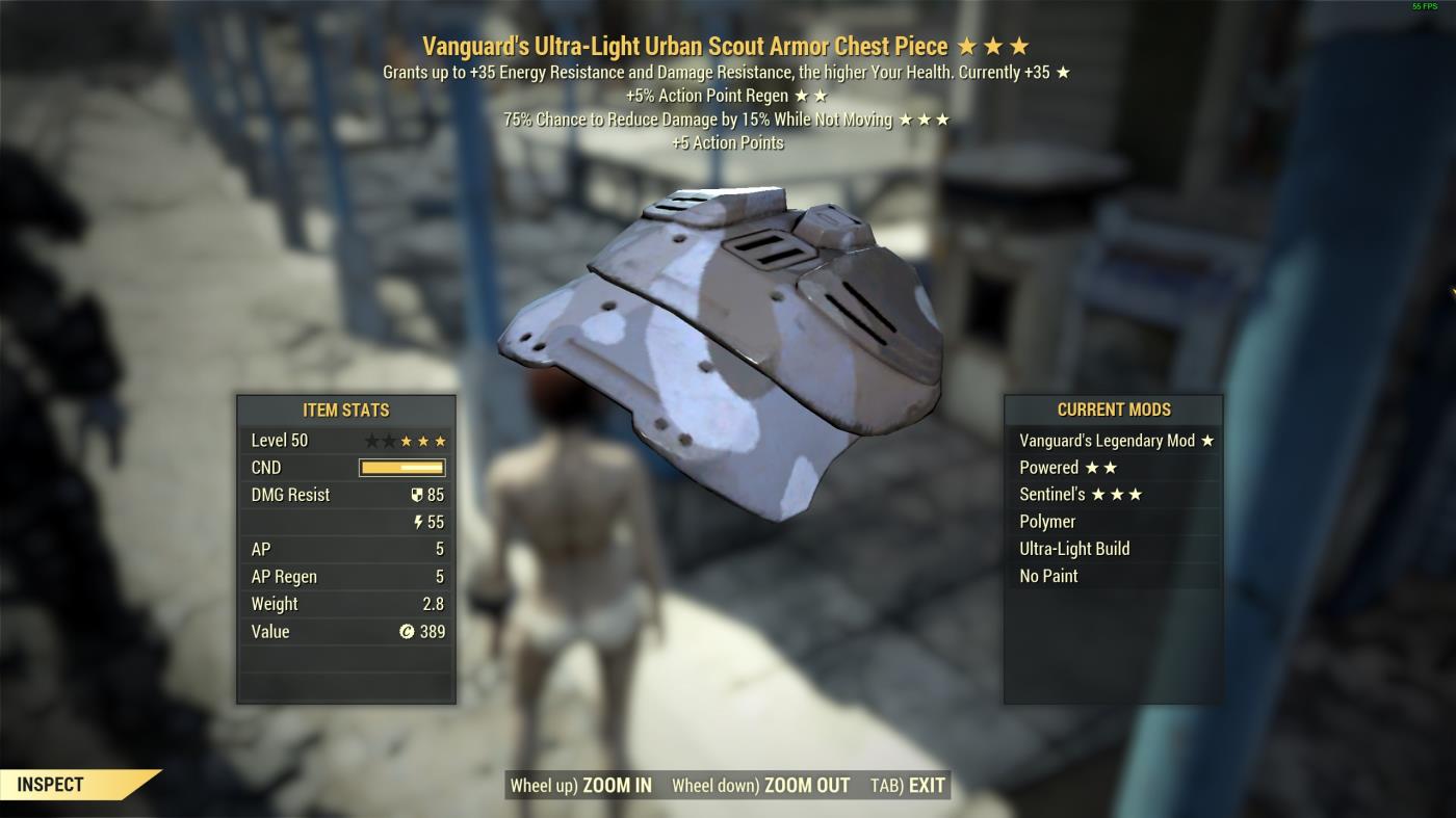 Buy Vanguard's Sentinel Urban Scou in FALLOUT 76 Items - Offer #2434793422